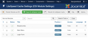 Beginners Guide to LiteSpeed Cache for Joomla ⋆ LiteSpeed Blog